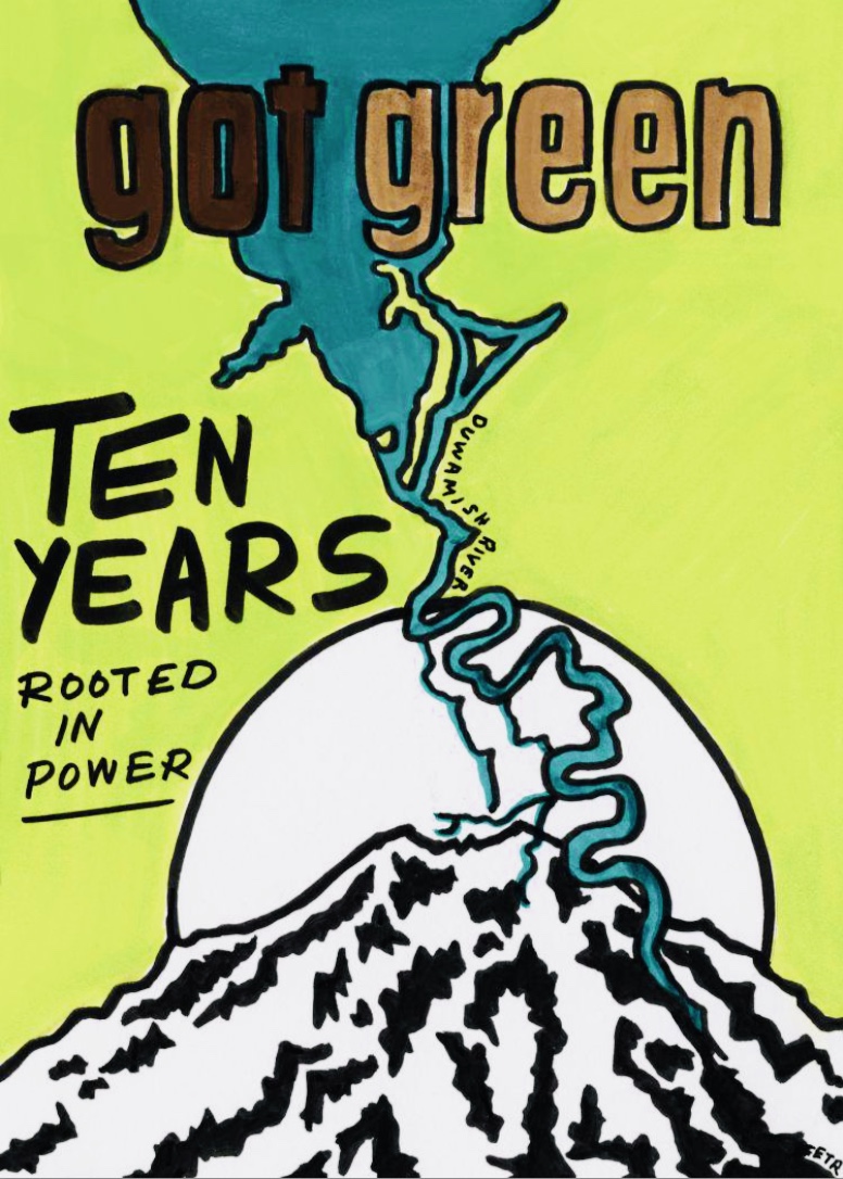 GOT GREEN 10th anniversary comic – E.T. RUSSIAN